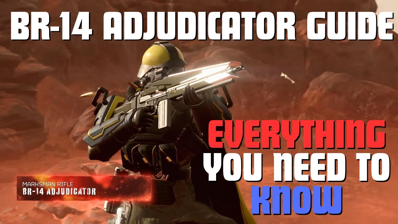 BR-14 Adjudicator Marksman Rifle Guide: Tips, Tricks And Weakpoints ...