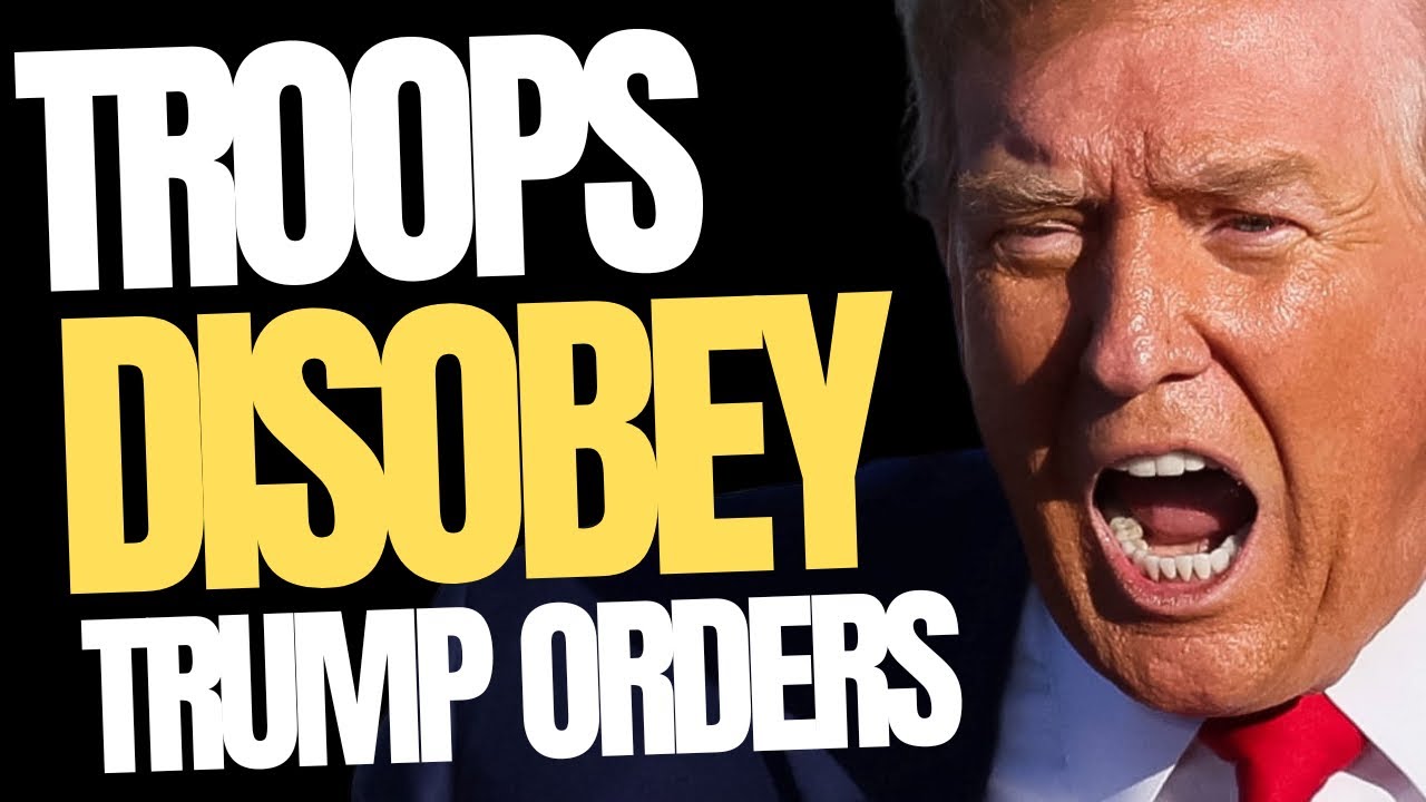 UPDATE ON TROOPS DISOBEYING TRUMPS ILLEGAL ORDERS - YouTube