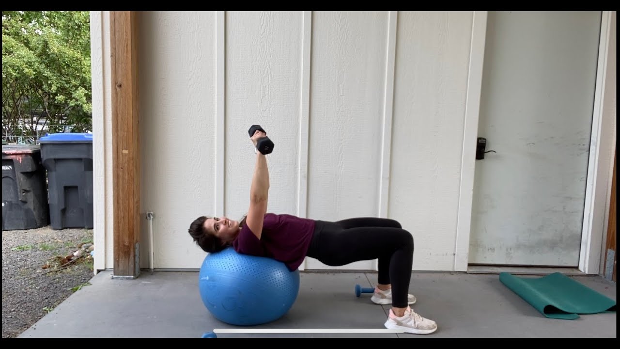 Upper Body Stability Workout - YouTube
