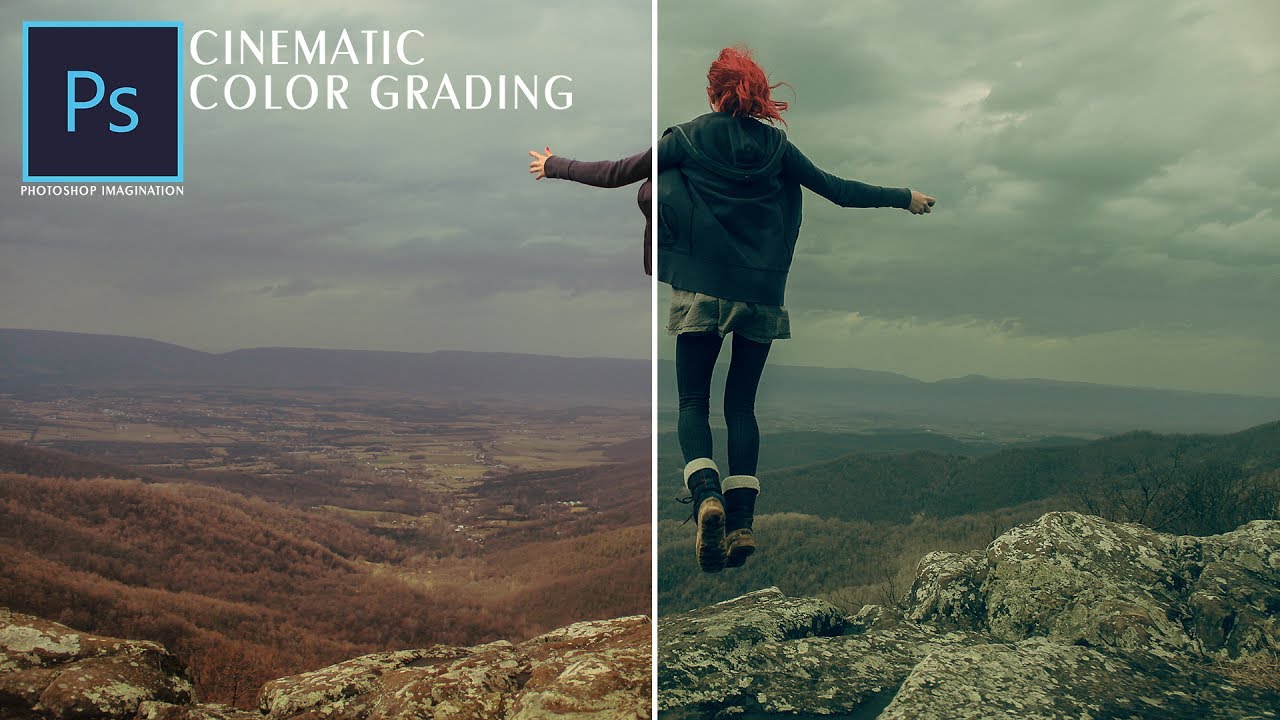 Cinematic Color Grading Effect (Movie Look) Photoshop Tutorial - YouTube