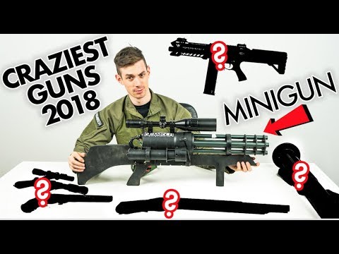 The Craziest Airsoftguns of 2018 - YouTube