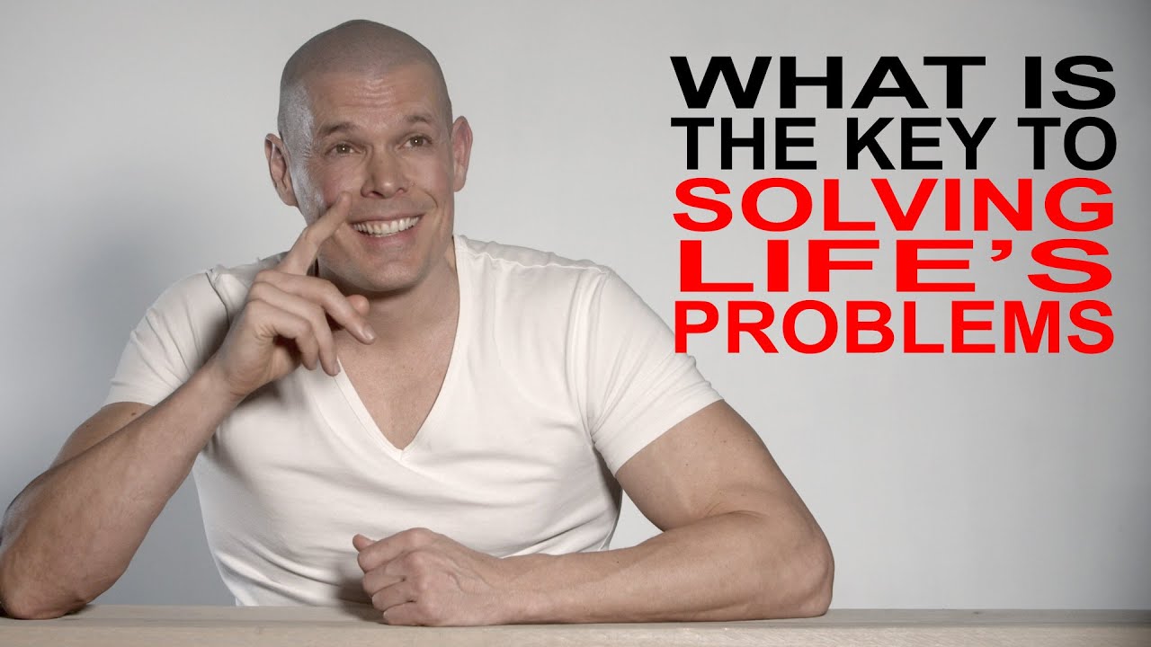 What is the key to solving life’s problems? - YouTube