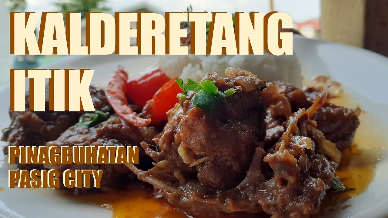 KALDERETANG ITIK LUTONG-BAHAY + ITIK GALING PASIG MEGA MARKET - YouTube