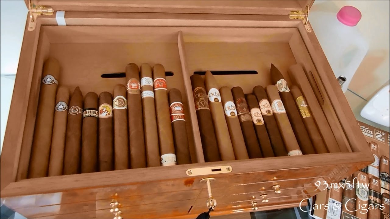 The El Diablo 300 Count Humidor Tour (Part 2) 2017! - YouTube