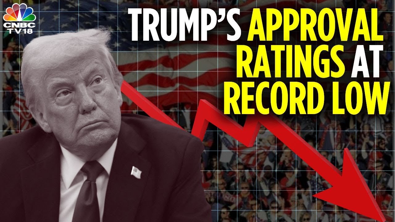 Trump Gets Lowest 100-Day Approval Rating For Any U.S. President| N18G ...
