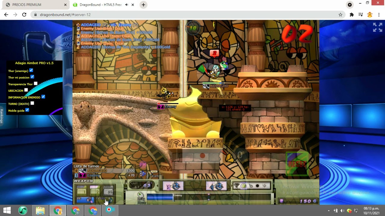 Jugando mini prix COMPLETO - Parte 2- A-SATE - (licencia exel) -INDETECTABLE DRAGONBOUND 10/11 ...