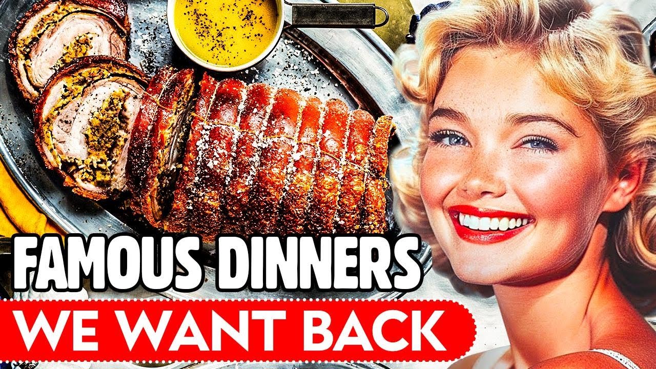 20 Famous Dinners That We Want Back! - YouTube