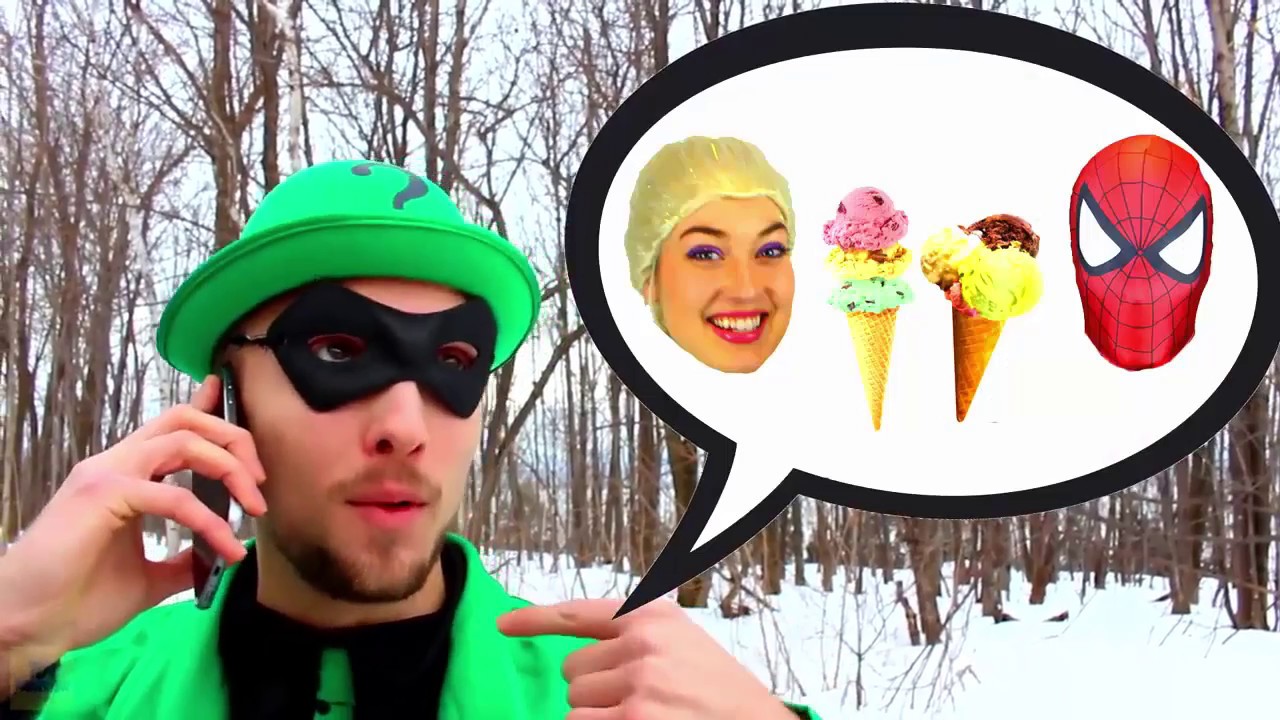 Spiderman Frozen Elsa vs Joker Pink Spidergirl Anna Batman - YouTube