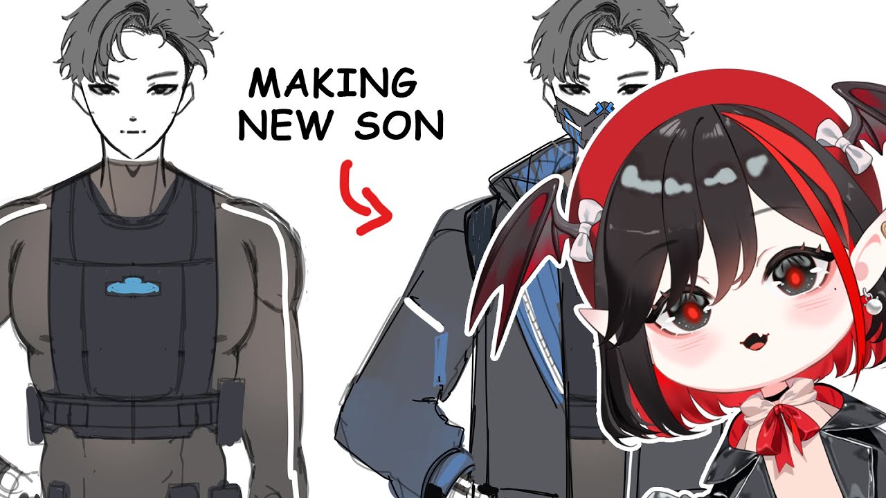 DRAWING STREAM | drawing fresh shoes for vtuber son | TWITCH VOD - YouTube