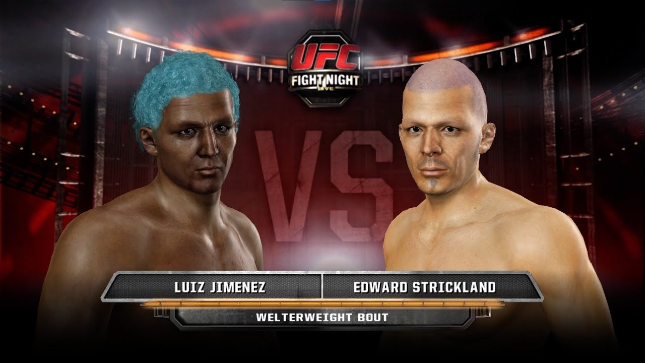 Luiz Jimenez (4) vs. Edward Strickland | Rage FC 19: Co-Main Event ...