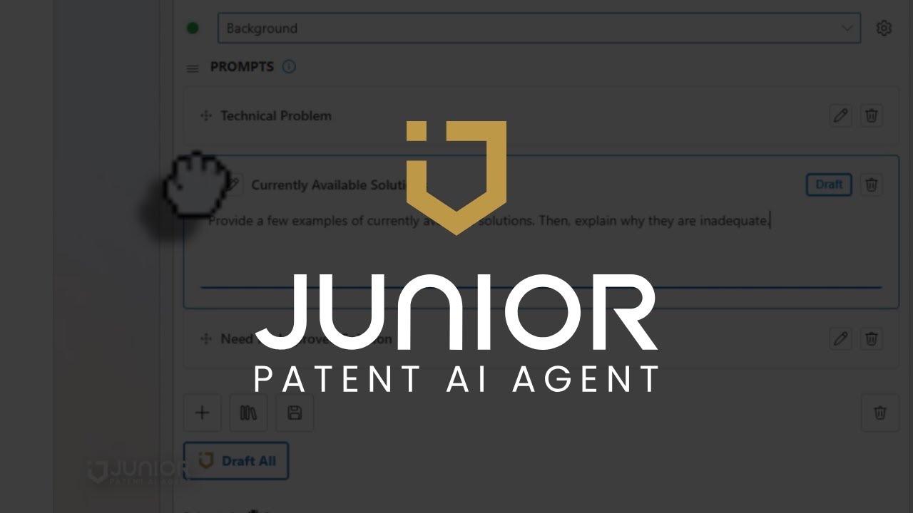 Junior Patent AI Agent - YouTube