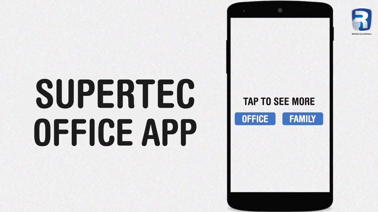 Presenting Supertec App | Employee Attendance, Assigning Tasks, And ...
