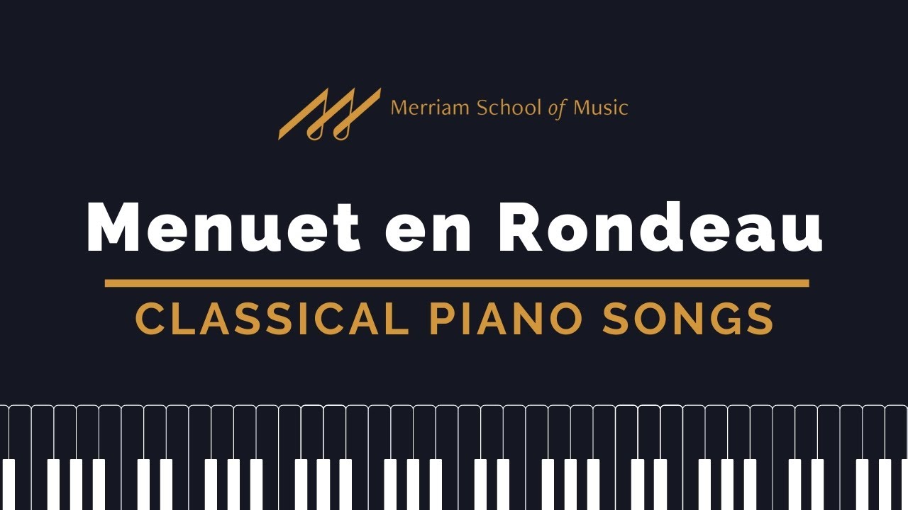 🎹How to Play Menuet en Rondeau on Piano - RCM Repertoire Grade 2🎹 - YouTube