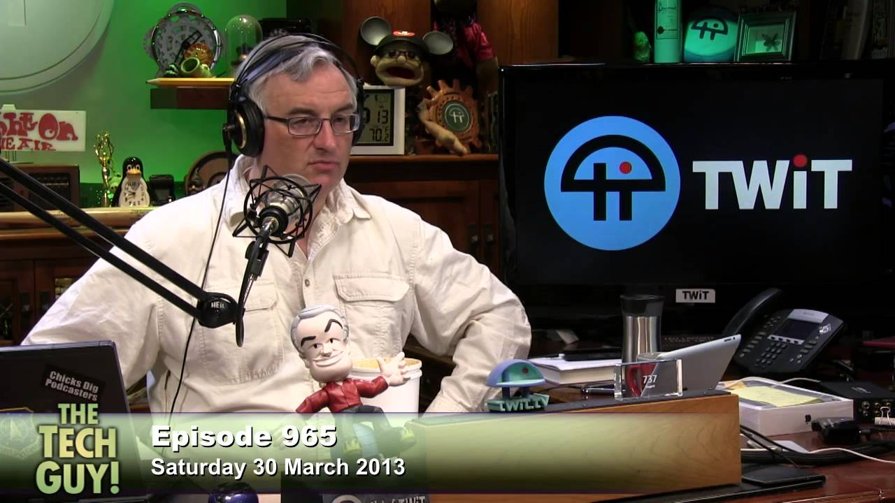 Leo Laporte - The Tech Guy 965 - YouTube