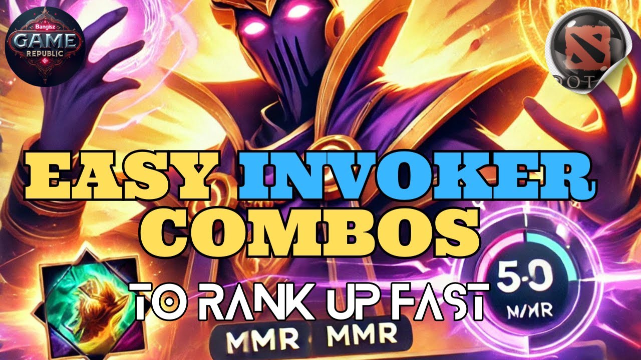 Easy Invoker Combos to Rank Up FAST #Dota2 #Invoker #gaming #Esports # ...