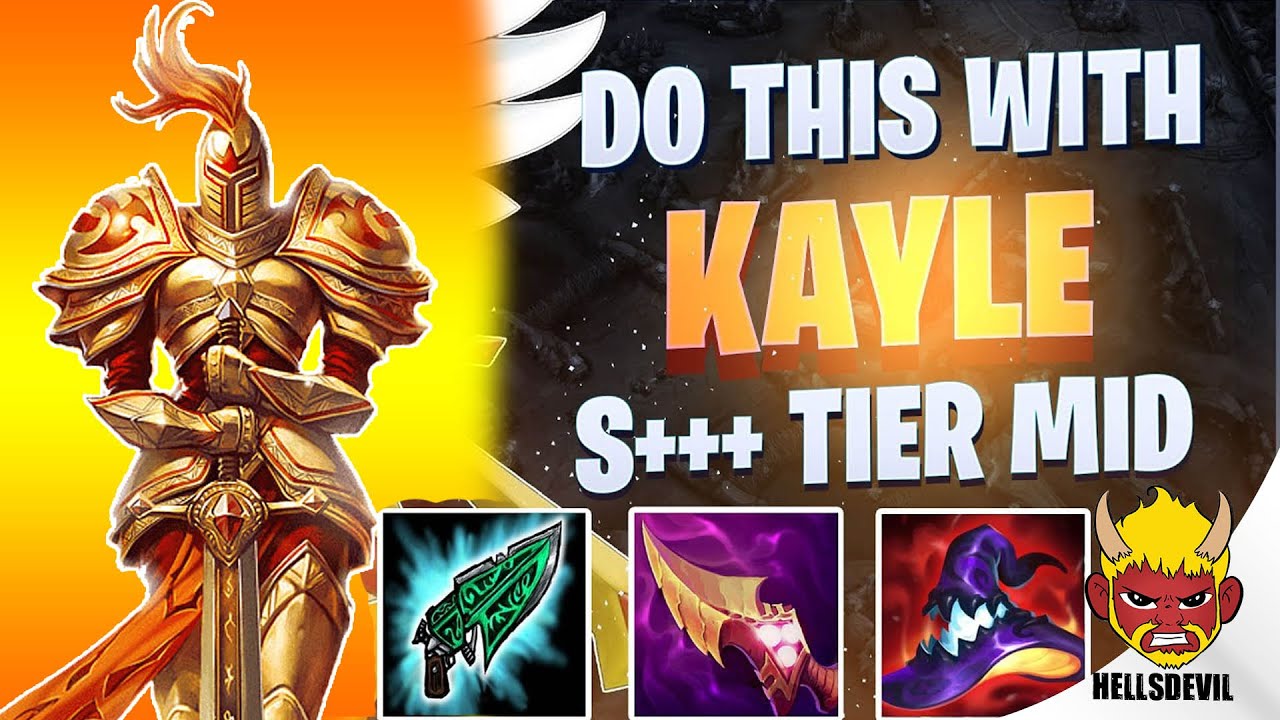 WILD RIFT | KAYLE MID IS ALSO S+++ TIER IF YOU DO THIS! | Challenger ...