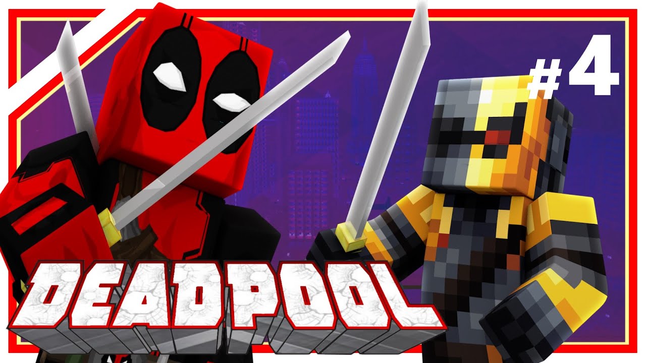 Minecraft Deadpool #4: "Tight Red Leather & DEATHSTROKE!" (Minecraft ...