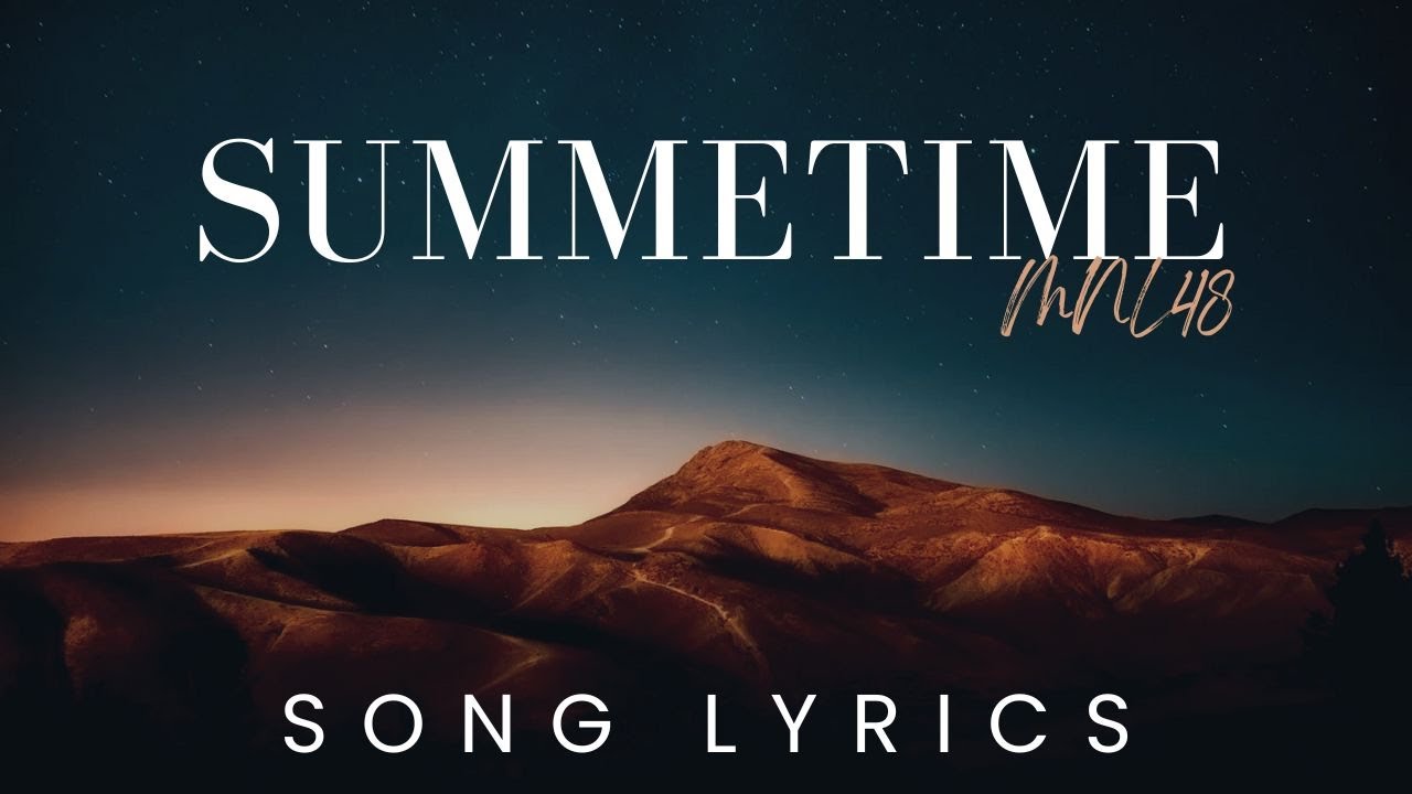 MNL48 - Summertime | SONG LYRICS VERSION - YouTube