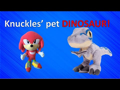 Knuckles' pet DINOSAUR! - YouTube