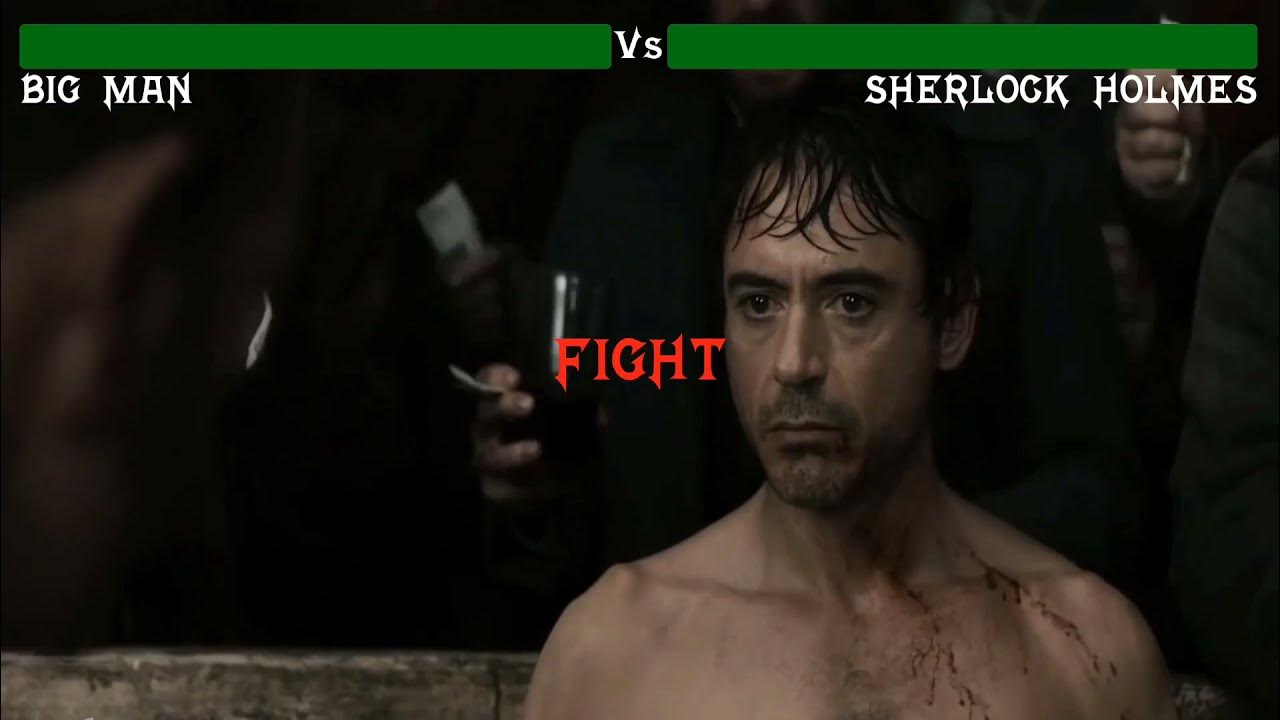 Sherlock Holmes (2009) - Boxing Match Scene | with HEALTHBARS - YouTube