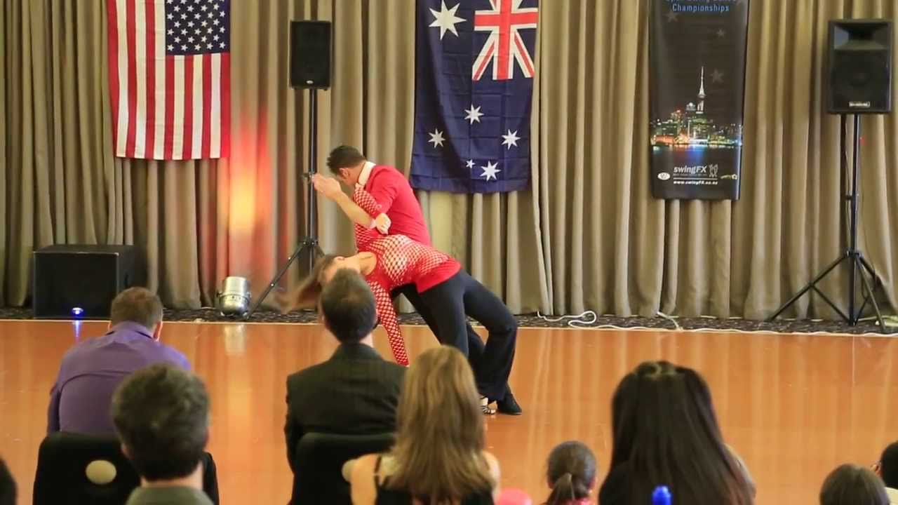 2013 1st Place - AO and NZ Classic West Coast Swing Routine - Peter ...