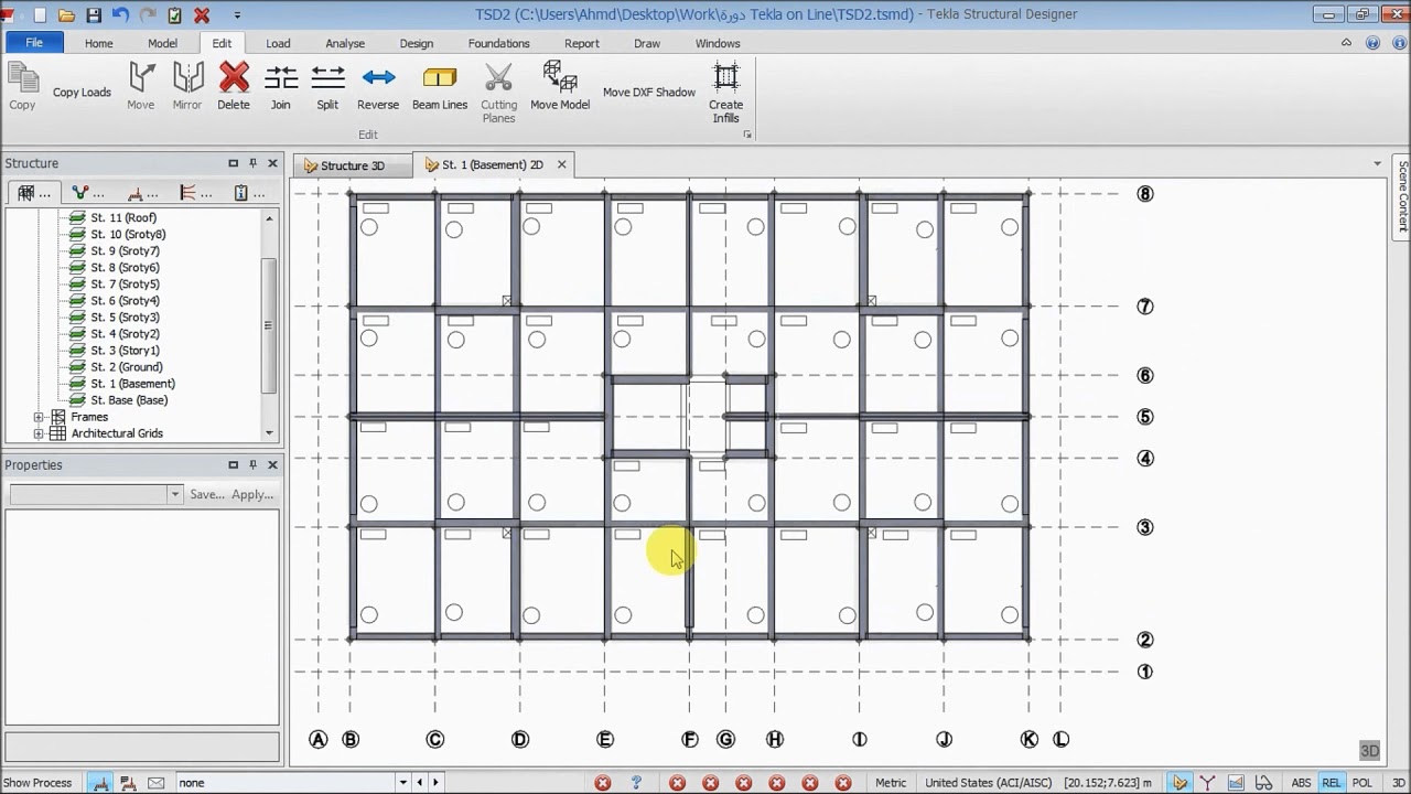 8 draw Solid Slab - YouTube