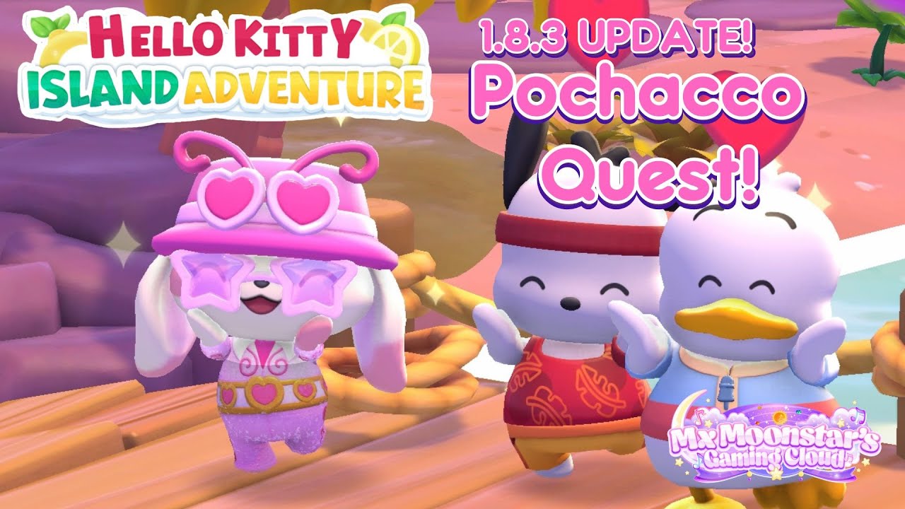 🏃💨🍕Pochacco Running Faster Than I Can Eat Pekkle Pizza - Hello Kitty ...