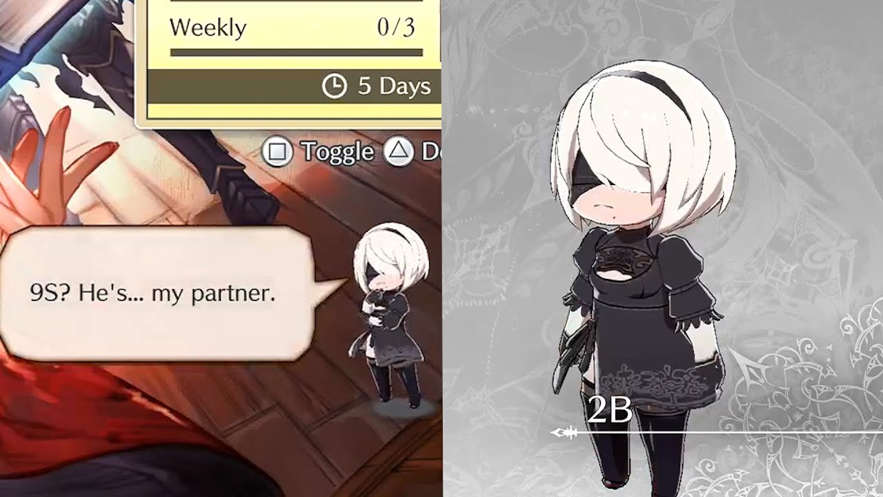 CHIBI 2B IS TOO CUTE! - YouTube