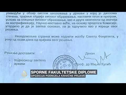 Lazna diploma Nebojse Stefanovica - YouTube