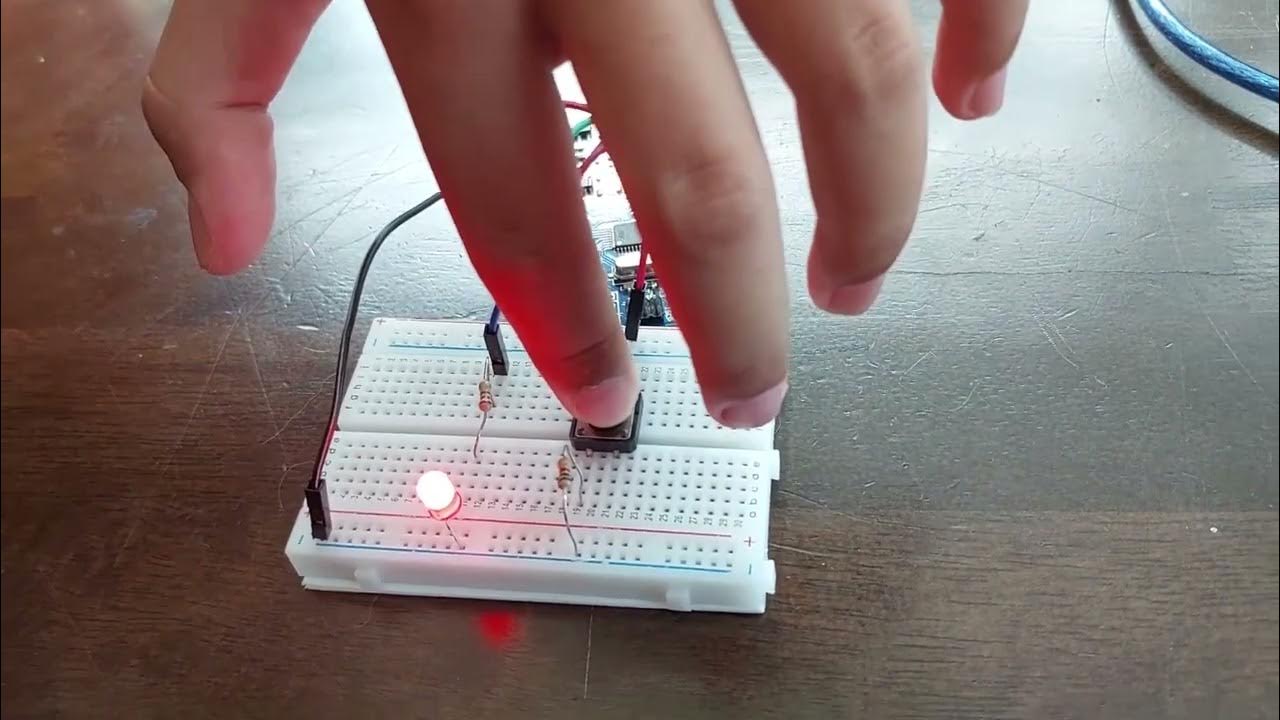 Program 5.2 : Menghidupkan LED Dengan Suis Tekan Dan Arduino - YouTube