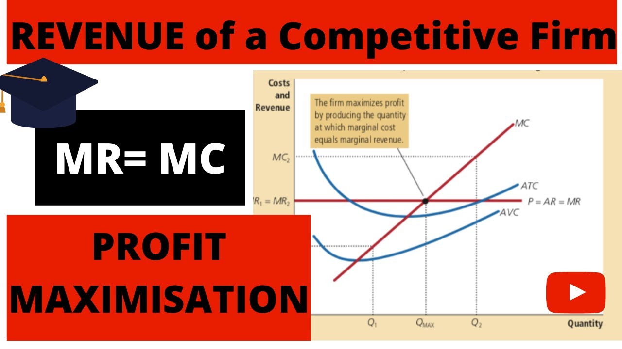 Revenue of a Competitive Firm| Profit maximisation in Perfect ...