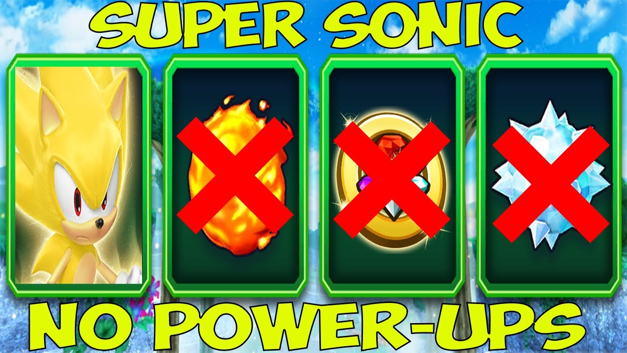Sonic Forces - Super Sonic Challenge Without any Power - All Characters ...
