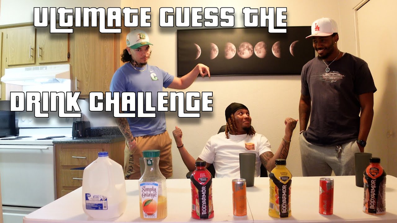 Ultimate Guess the Drink Challenge - YouTube