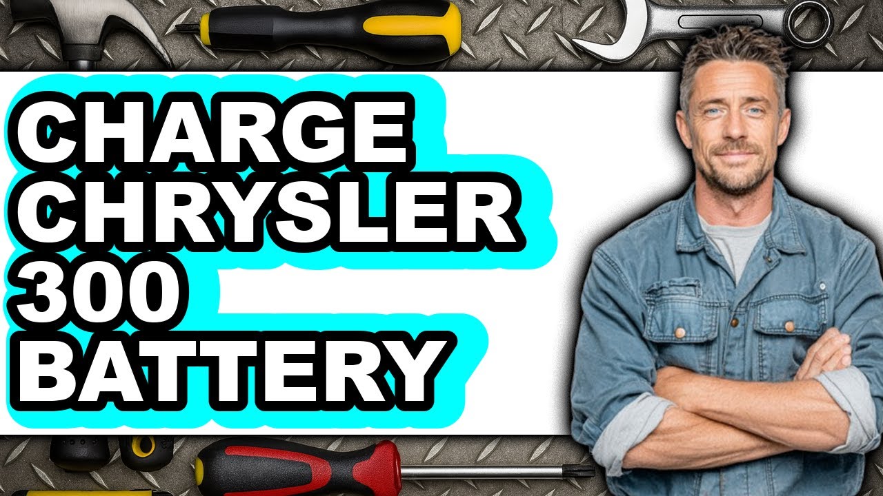 How To Charge Chrysler 300 Battery - Full Guide - YouTube