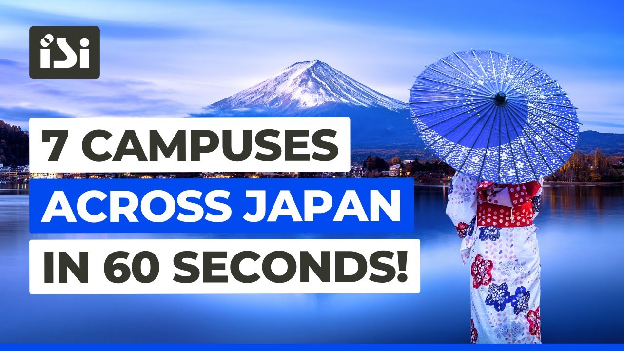 7 ISI Campuses in 60 Seconds ⏱️ | Study Japanese Across Japan! - YouTube