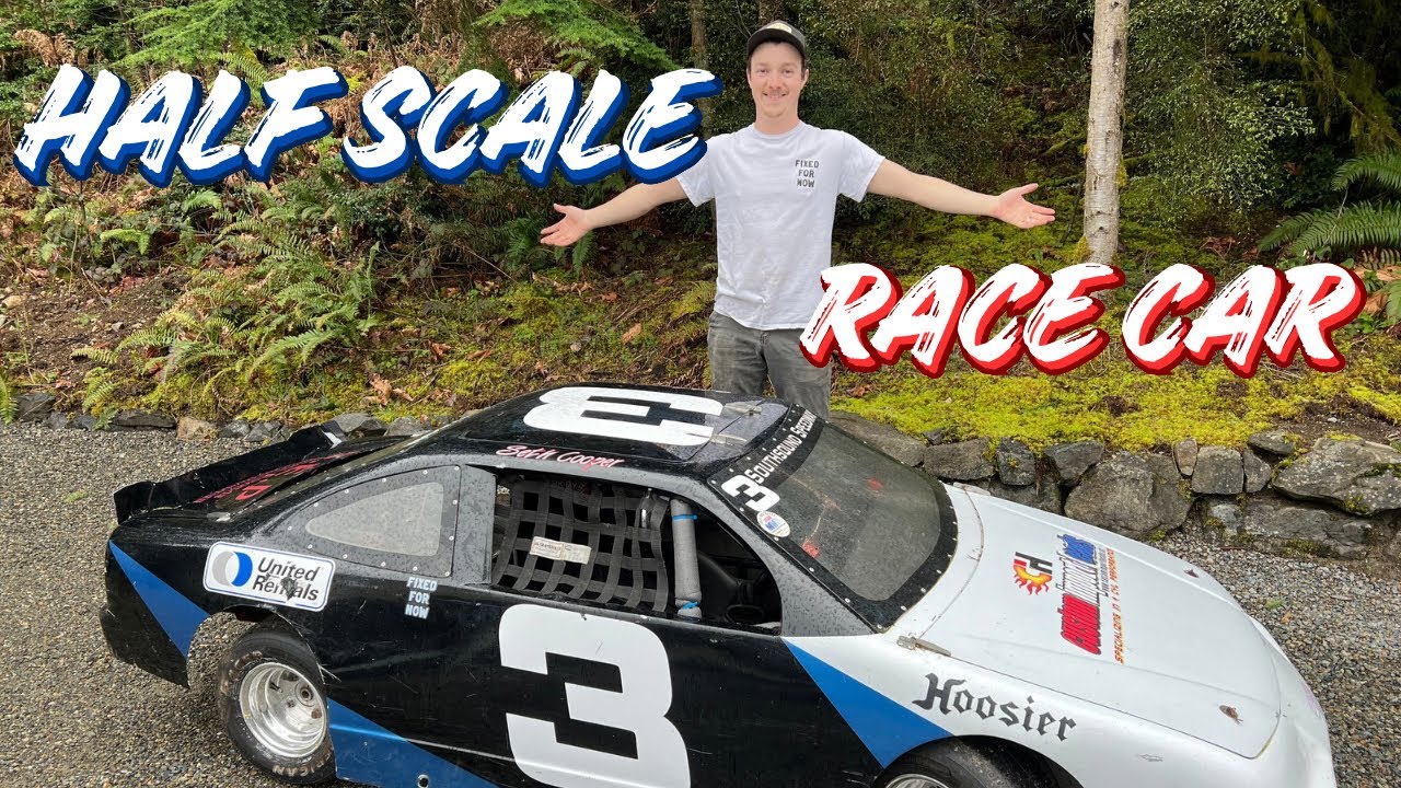 I Bought a $800 Half Scale NASCAR! WILL IT RUN? - YouTube