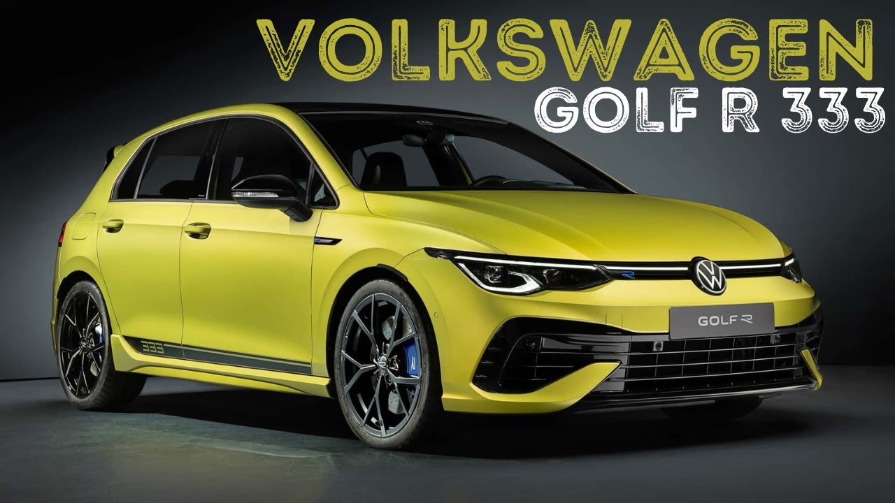 Volkswagen Golf R 333 Limited Edition Revealed And Its Extremely Pricey ...