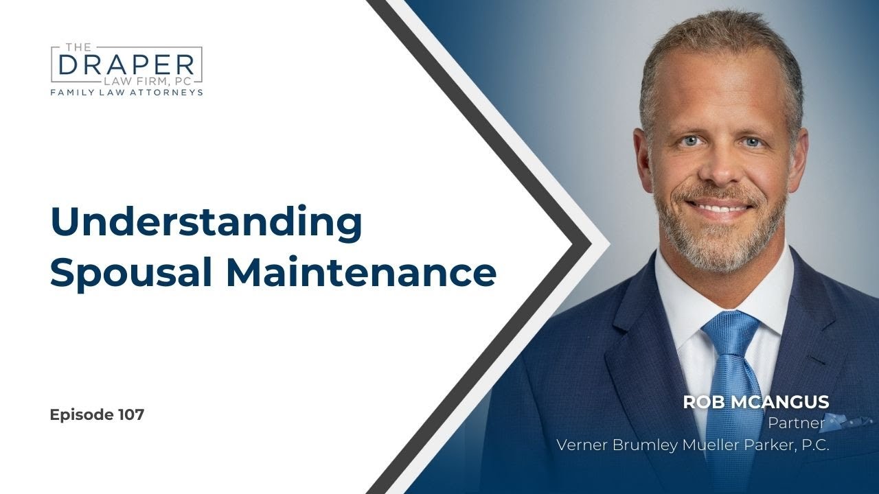 Rob McAngus | Understanding Spousal Maintenance - YouTube