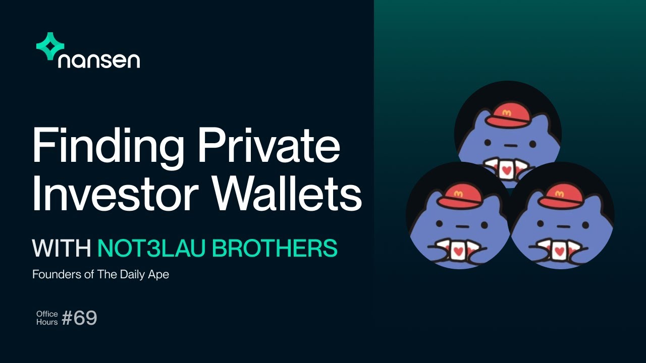 The Not3Lau Brothers on Finding Private Investor Wallets - Office Hours ...