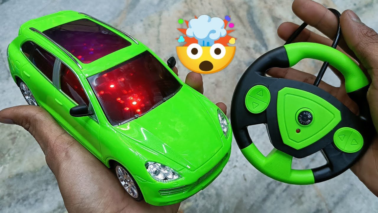 3d green remote control car 😲😲 // RC car unboxing // #toyunboxing - YouTube