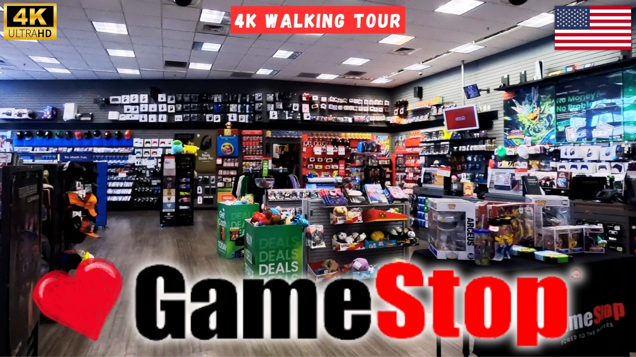 GameStop Store Walkthrough Tour | Exploring Games & Collectibles ...