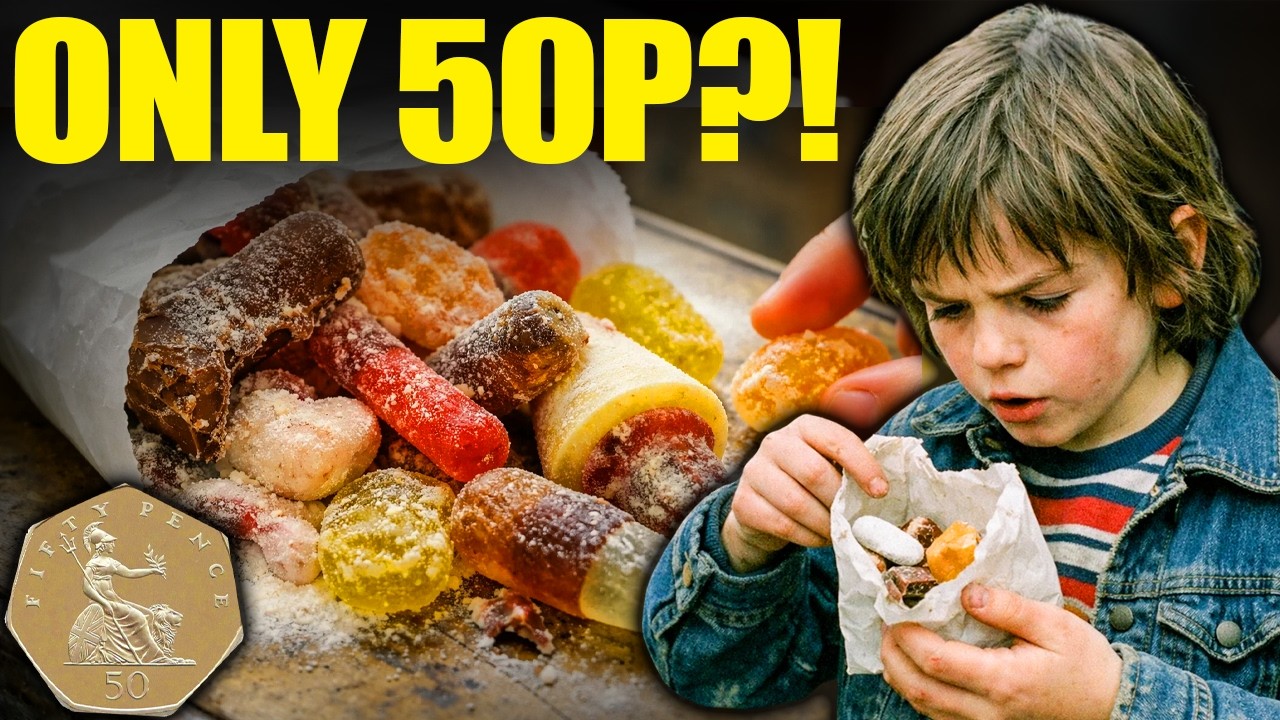 21 Cheap British Corner Shop Snacks 50p Bought Us In The 1970s - YouTube