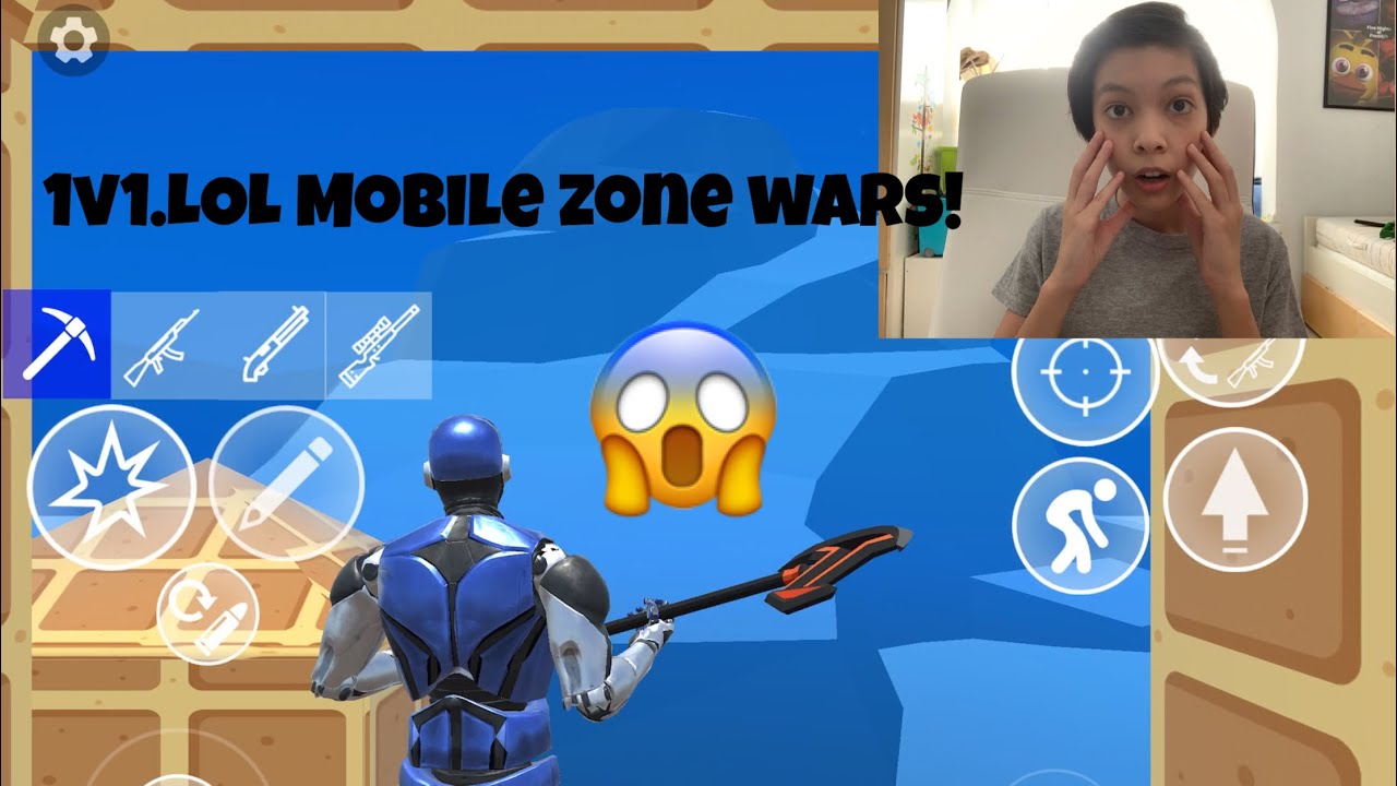 HOW TO ACTUALLY PLAY ZONE WARS *EARLY* ON 1v1.LOL MOBILE! 😱 - YouTube