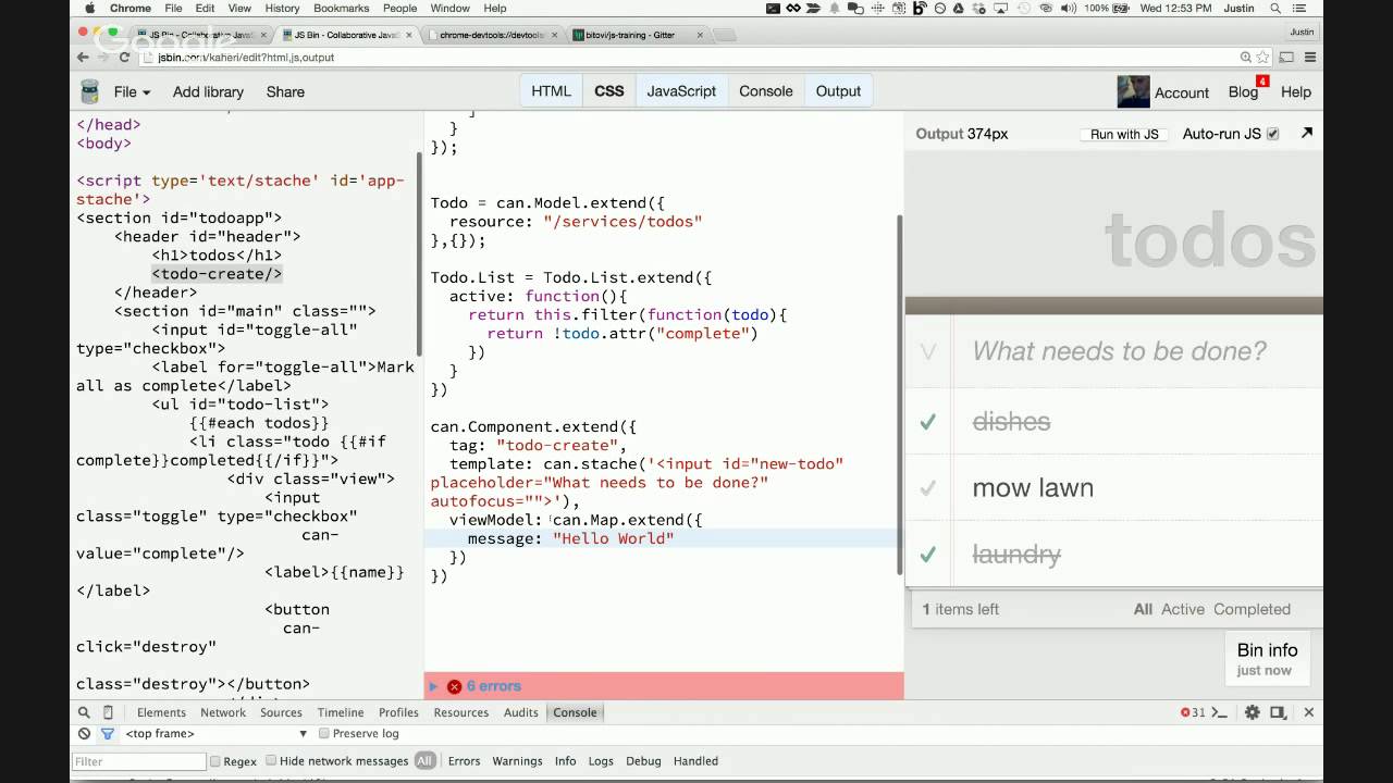 CanJS Overview - YouTube