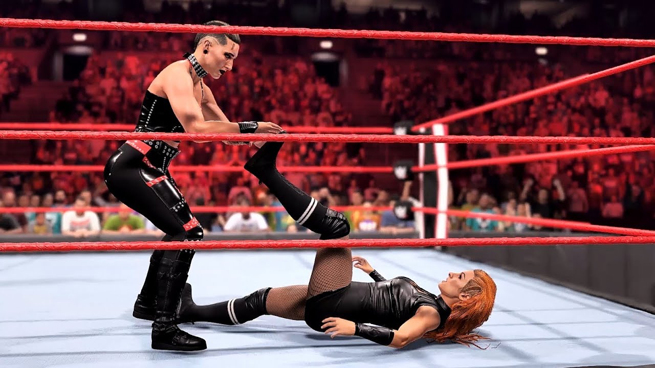 Rhea Ripley Vs Becky Lynch - FULL MATCH - RAW 01 Feb 2023 - YouTube