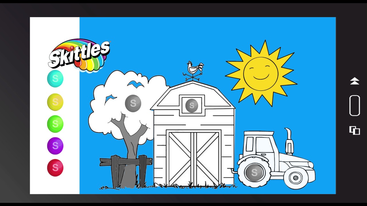 Skittles colour match - YouTube