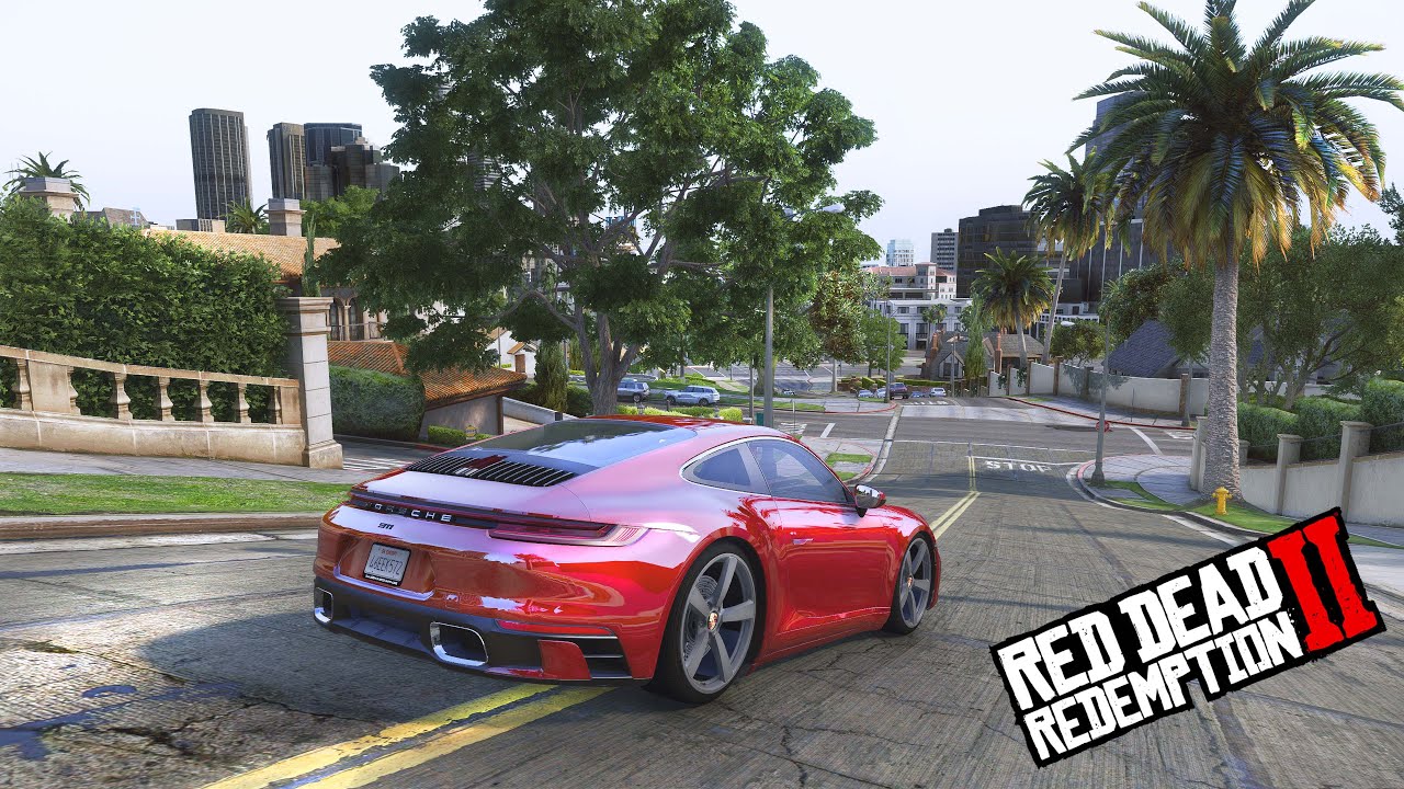 Using RDR2 Graphics Mod Turn GTA 5 Into Next Gen Game - YouTube