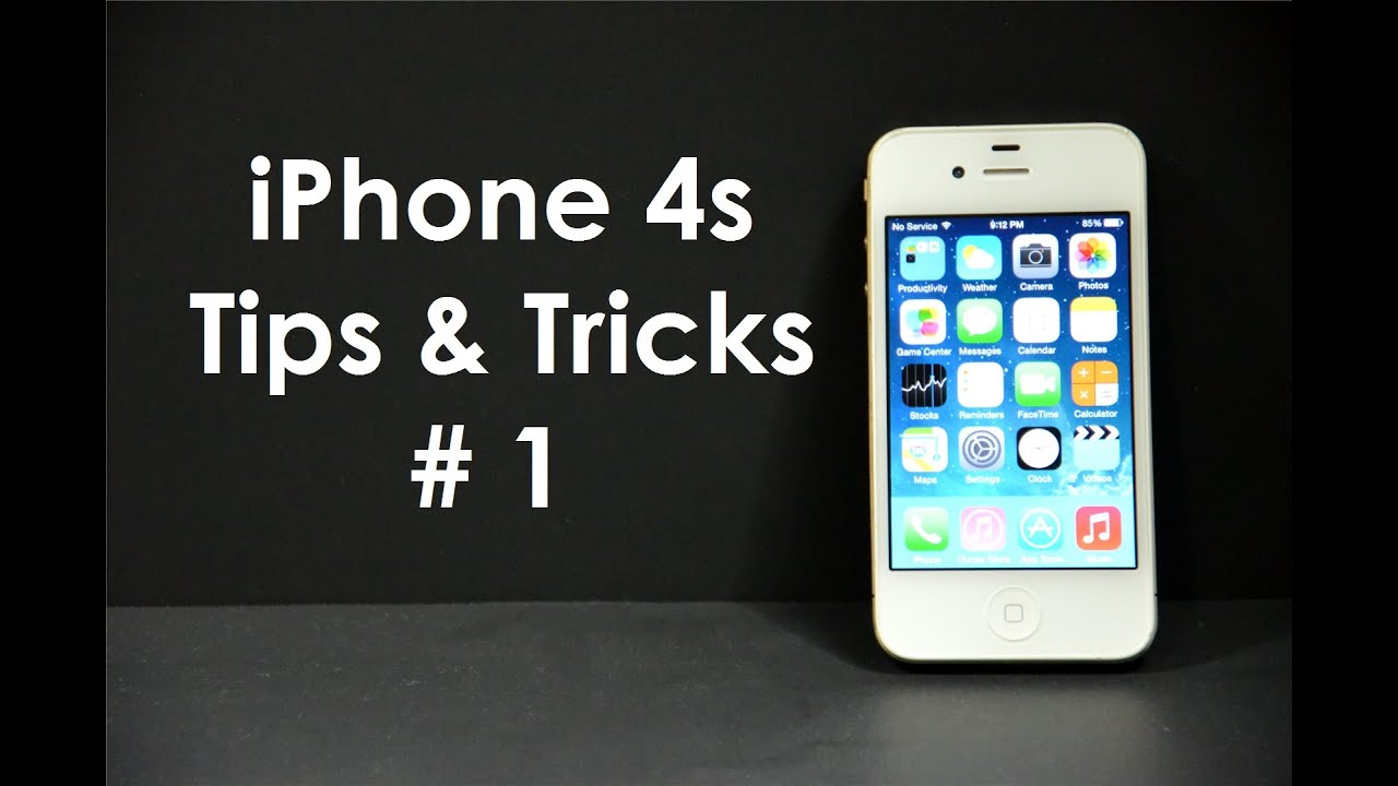 iPhone 4s Tips and Tricks #1 - YouTube