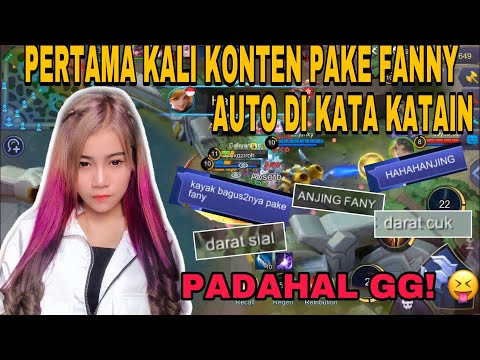 MAKSA PAKAI FANNY DI RANKED AUTO DI BACOTIN - CEWEK GAMERS