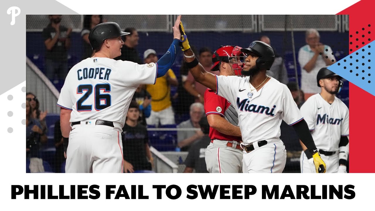 Phillies' 5-Game win streak snapped by the Marlins | Phillies Postagame ...